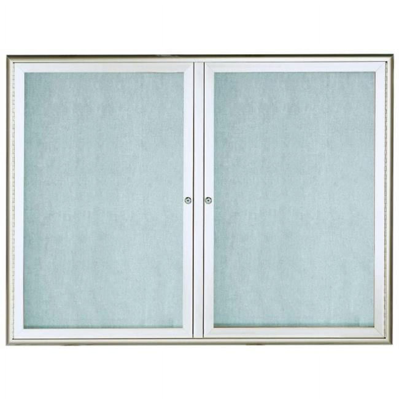 Aarco Products Inc. OWFC3648 Enclosed Bulletin Board with Aluminum ...