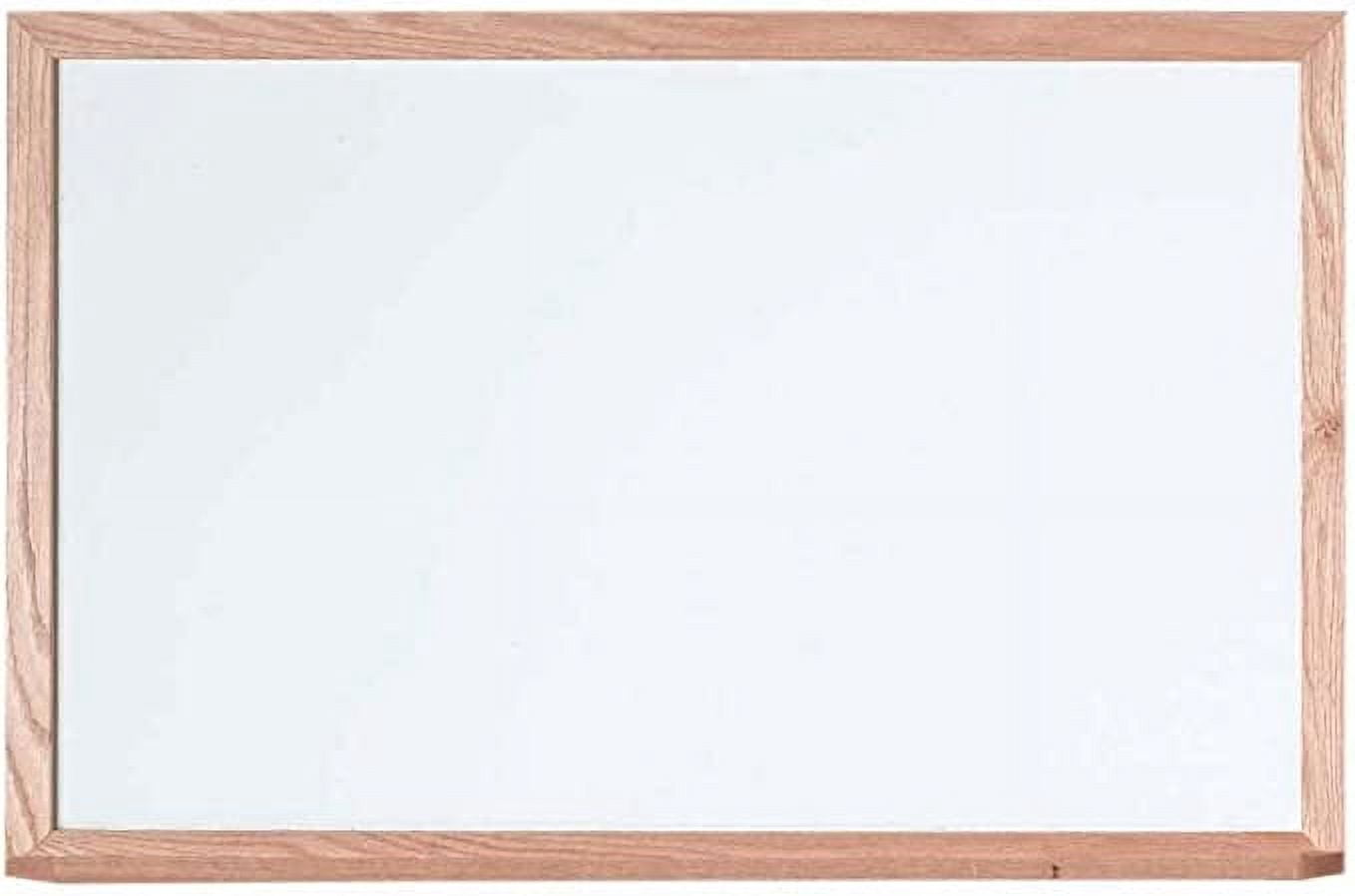 Aarco Products Magnetic Dry Erase Board 24"Hx36"W Porcelain White ...