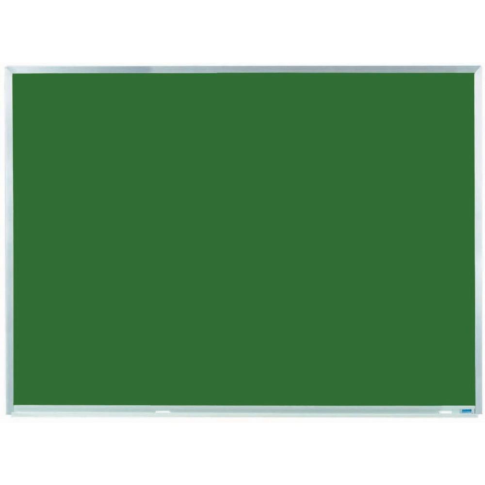 Aarco Products OS3648G Porcelain on Steel Chalkboard Red Oak Frame ...