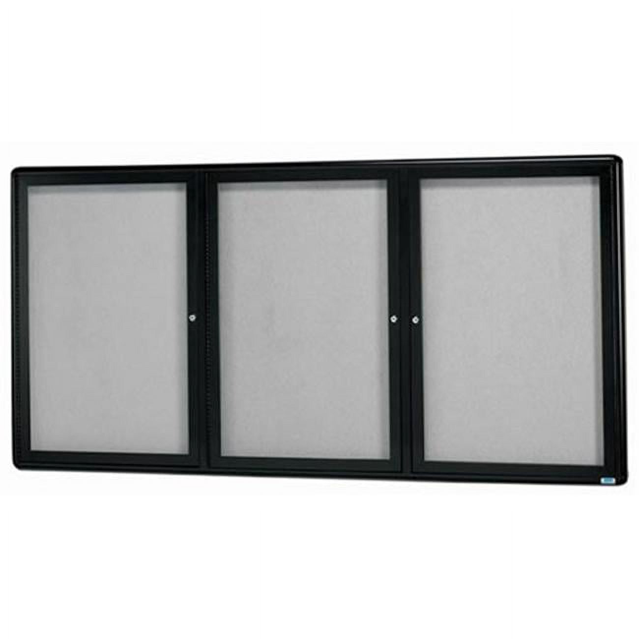 Aarco Products RAB3672BU 36 in. H x 72 in. W 3-Door Sleek Radius ...