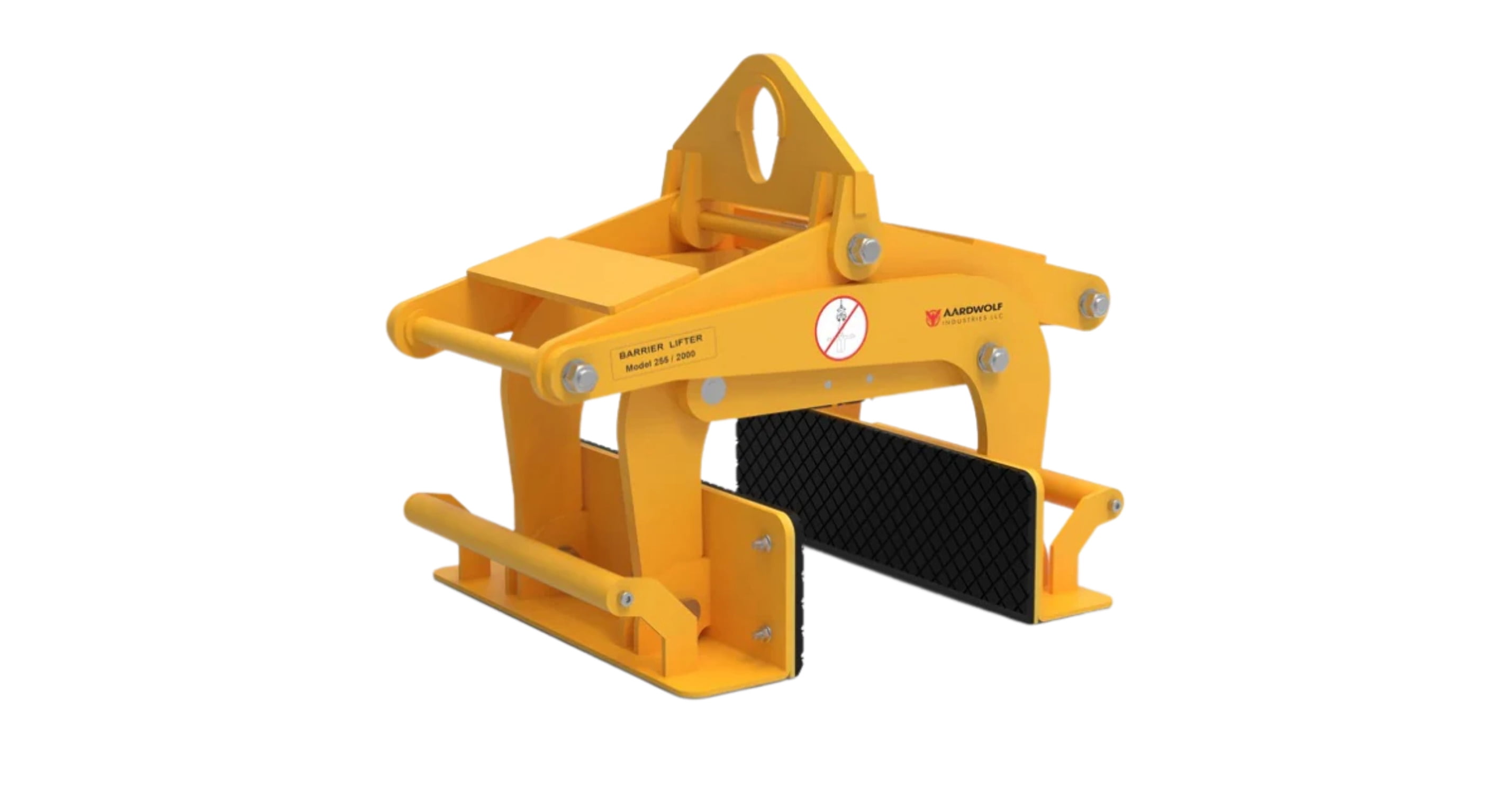 Aardwolf ABL255-3000 Barrier Lifter - Auto-Lock, Vulcanized Rubber Pads ...