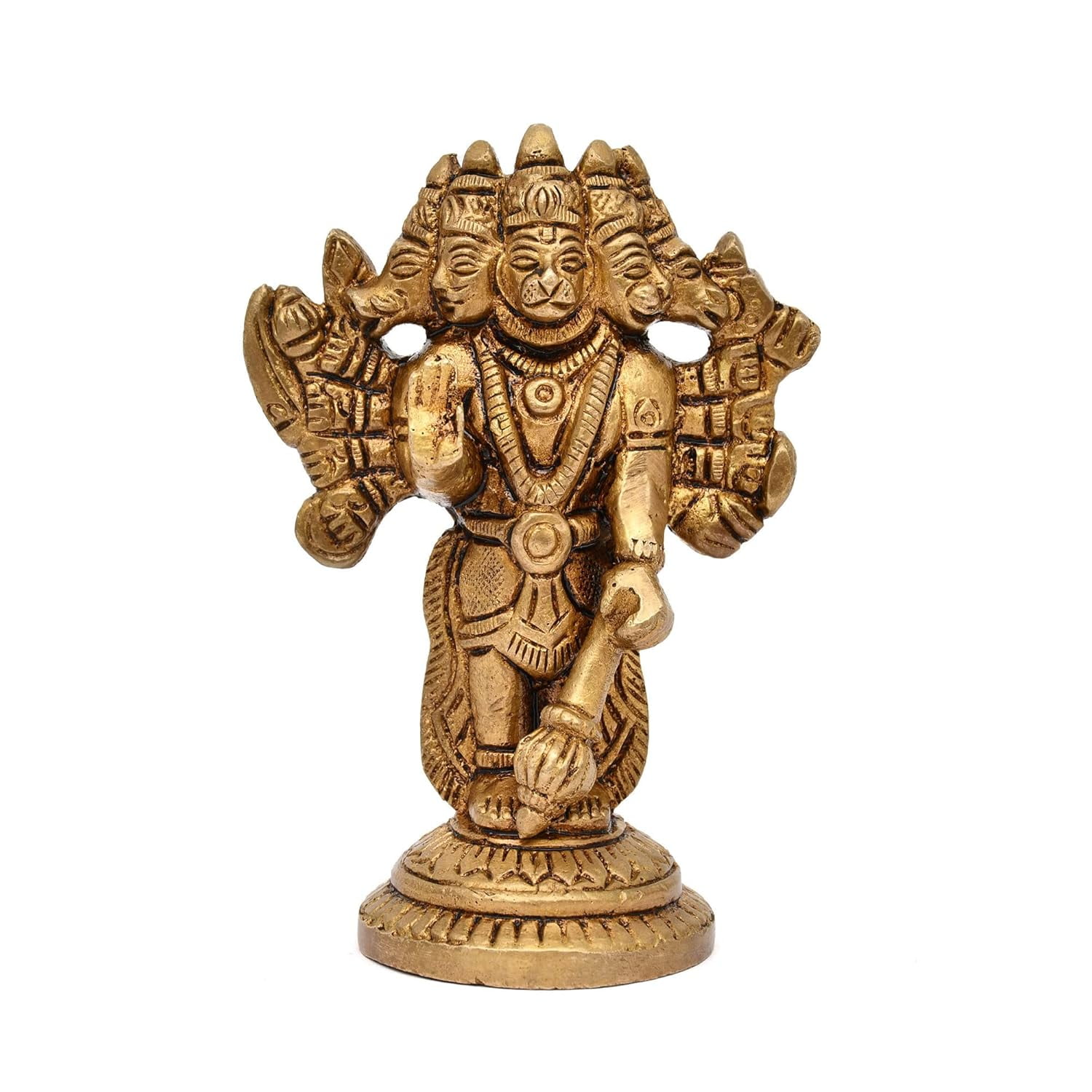 AargKraft Brass Hanuman Anjaneya Pavan Putra Bajrangbali Maruti Idol ...