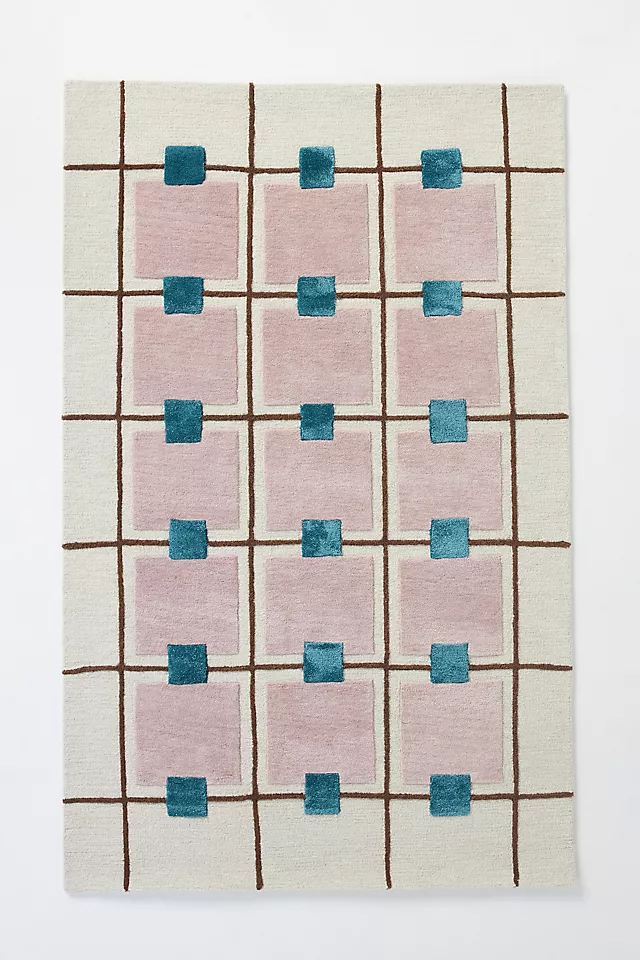 Aarish Rugs Handcraft Greer Hand-Tufted Wool-Viscose Blend Area Rug for ...