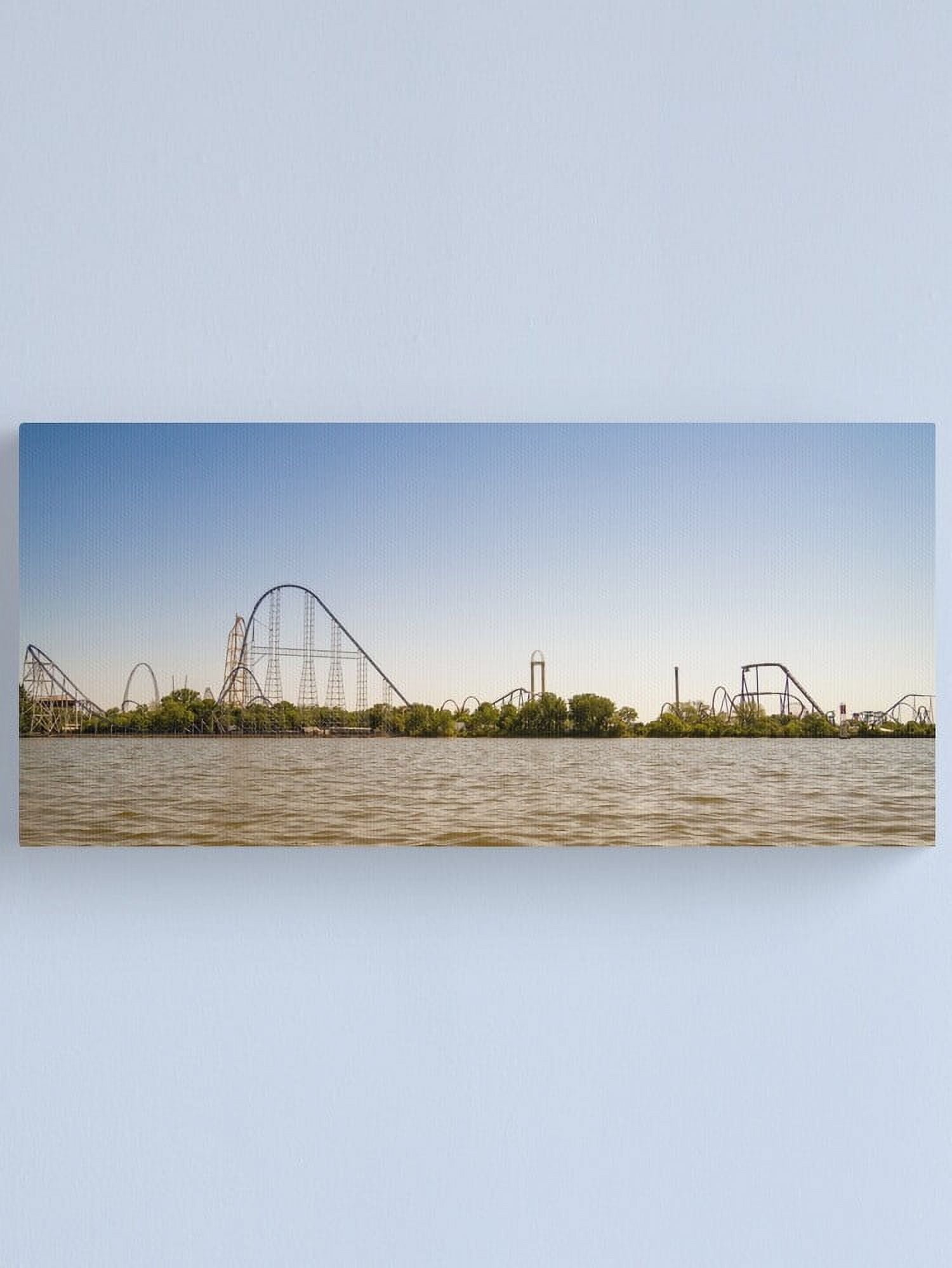Aaroca A Cedar Point panoramic Canvas Print (Unframed) Classic ...