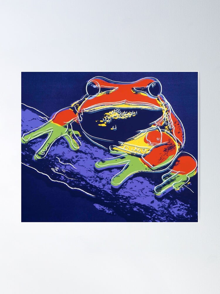 Aaroca AW Tree Frog Poster Canvas Poster - Modern Wall Art for Home & Office Decor, 12"x18"or18 ...