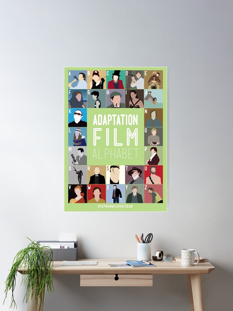 Aaroca Adaptation Film Alphabet Poster Poster Classic Decoration for ...