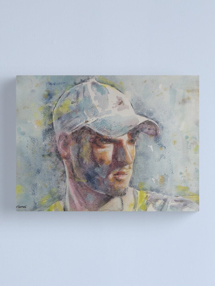 Aaroca Andy Murray - Portrait 9 Canvas Print (Unframed) Classic ...