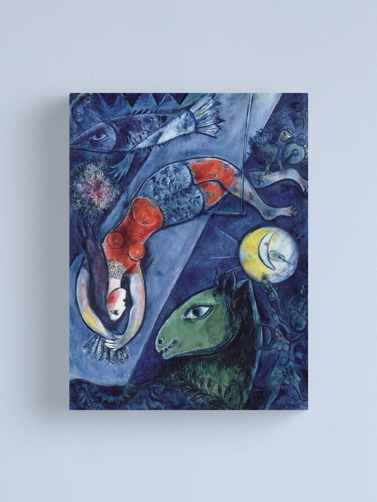 Aaroca Art By Marc Chagall | Russian-French artist 1887 Canvas Print ...