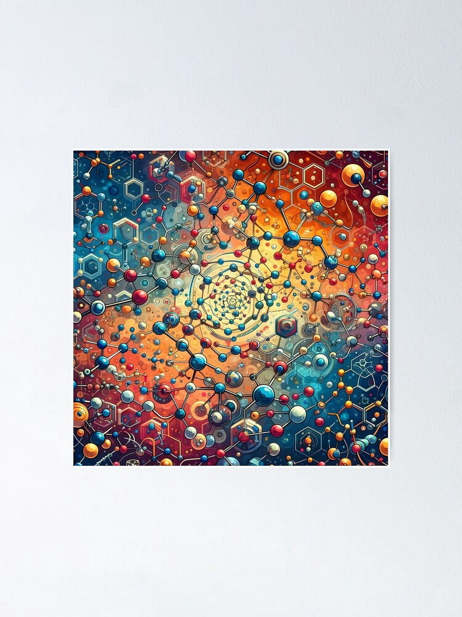 Aaroca Artistic Biochemistry Molecule Design - Abstract Organic ...