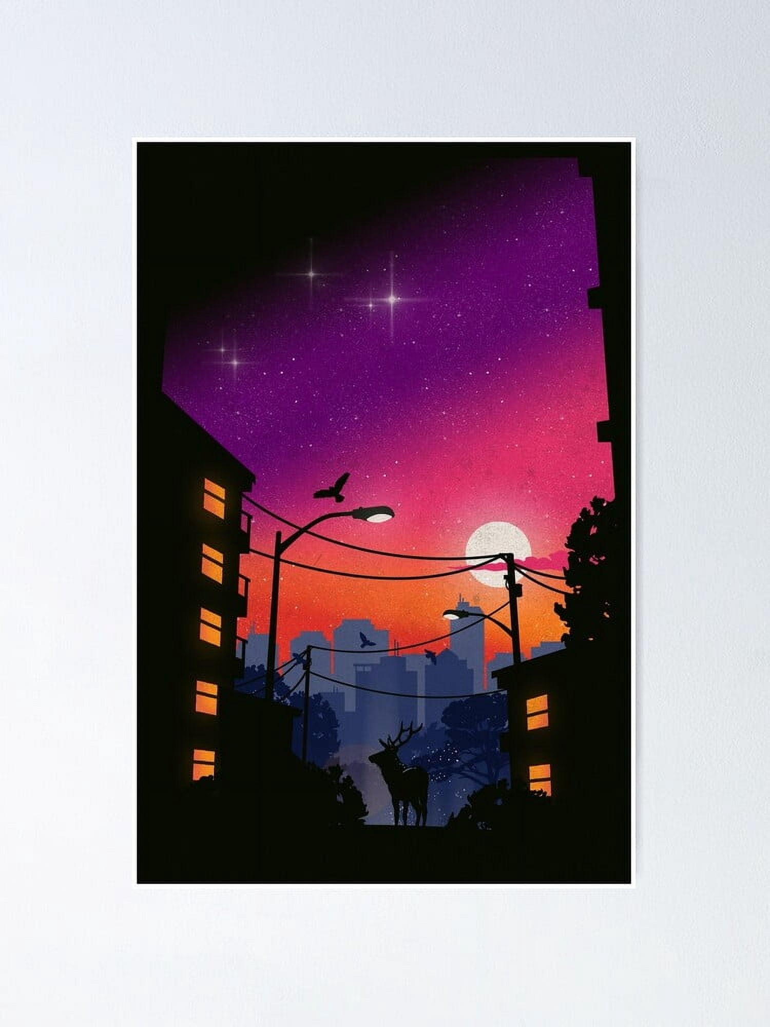 Aaroca Atmosphere Unframed Canvas Unique Wall Decor for Modern Home ...