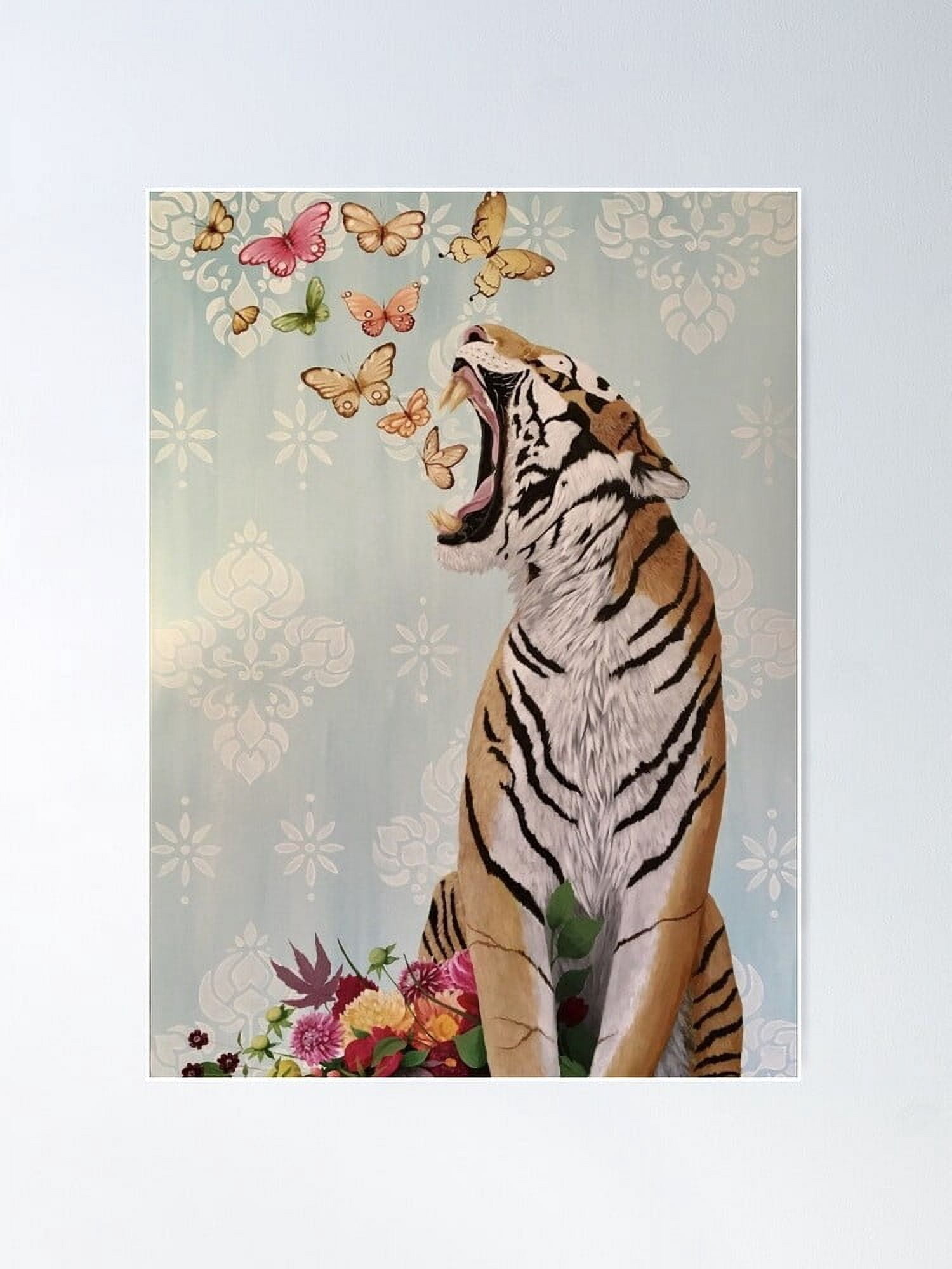 Aaroca Beautiful Tiger Poster Canvas Poster - Modern Wall Art for Home ...