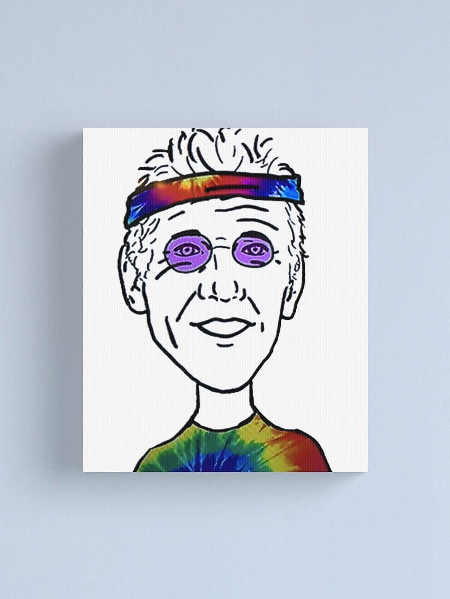 Aaroca Bill Walton Basketball Guy Canvas Print (Unframed) Classic ...