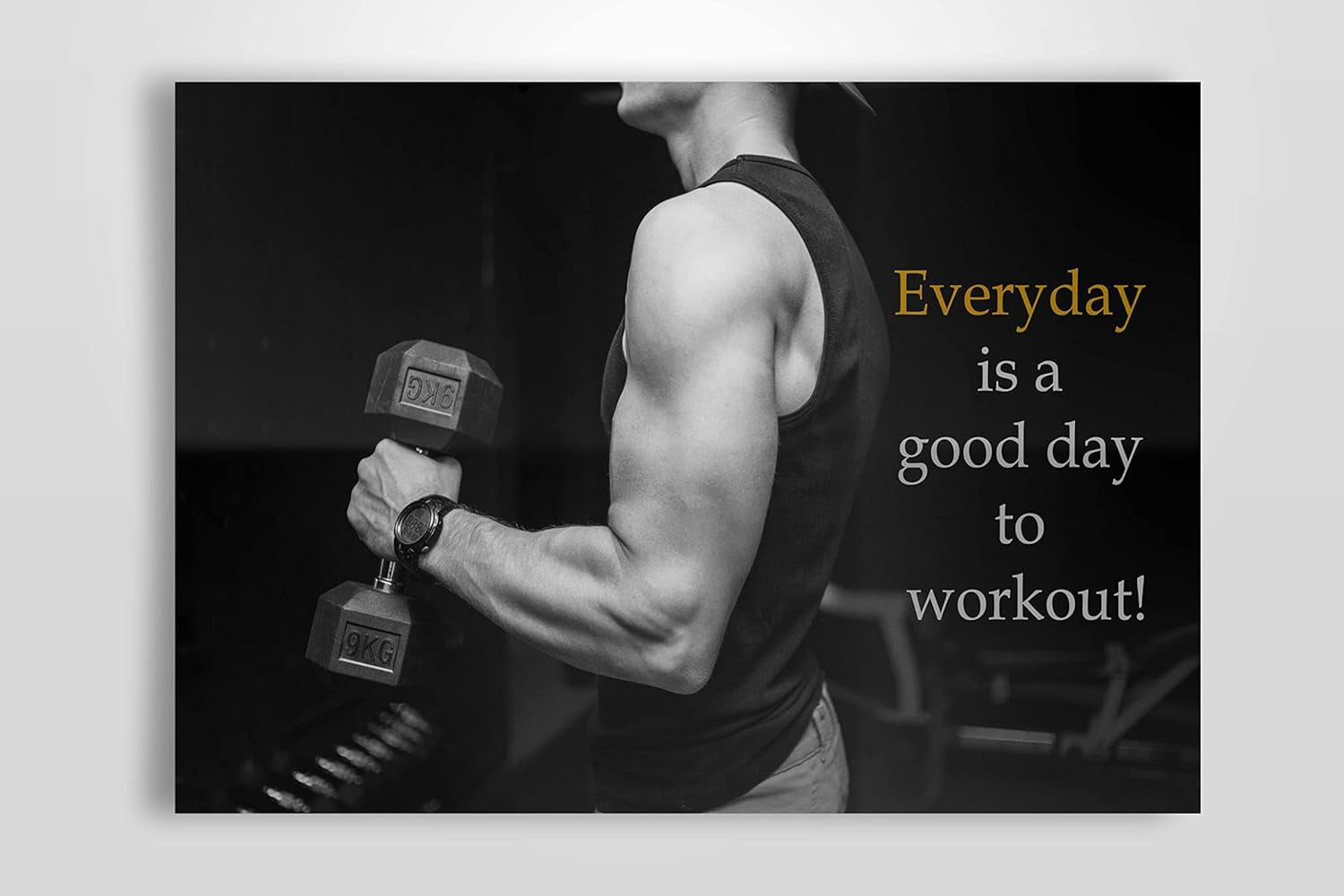 Aaroca Bodybuilding Men Girl Fitness Workout Quotes Motivational ...