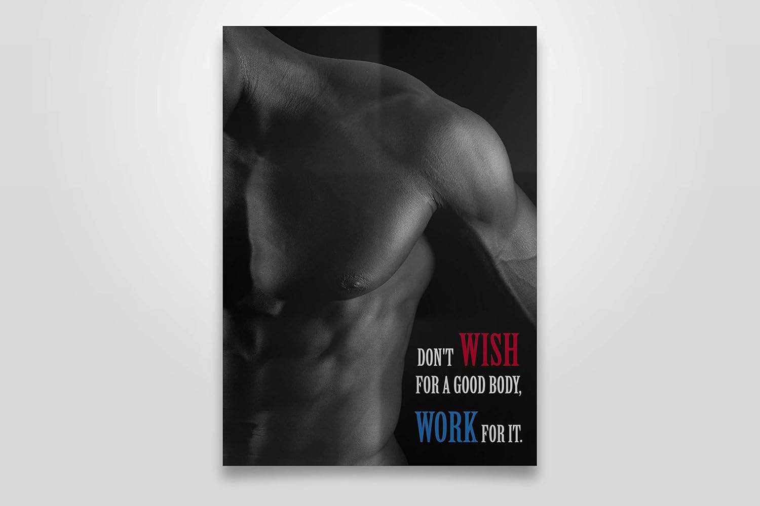 Aaroca Bodybuilding Men Girl Fitness Workout Quotes Motivational ...