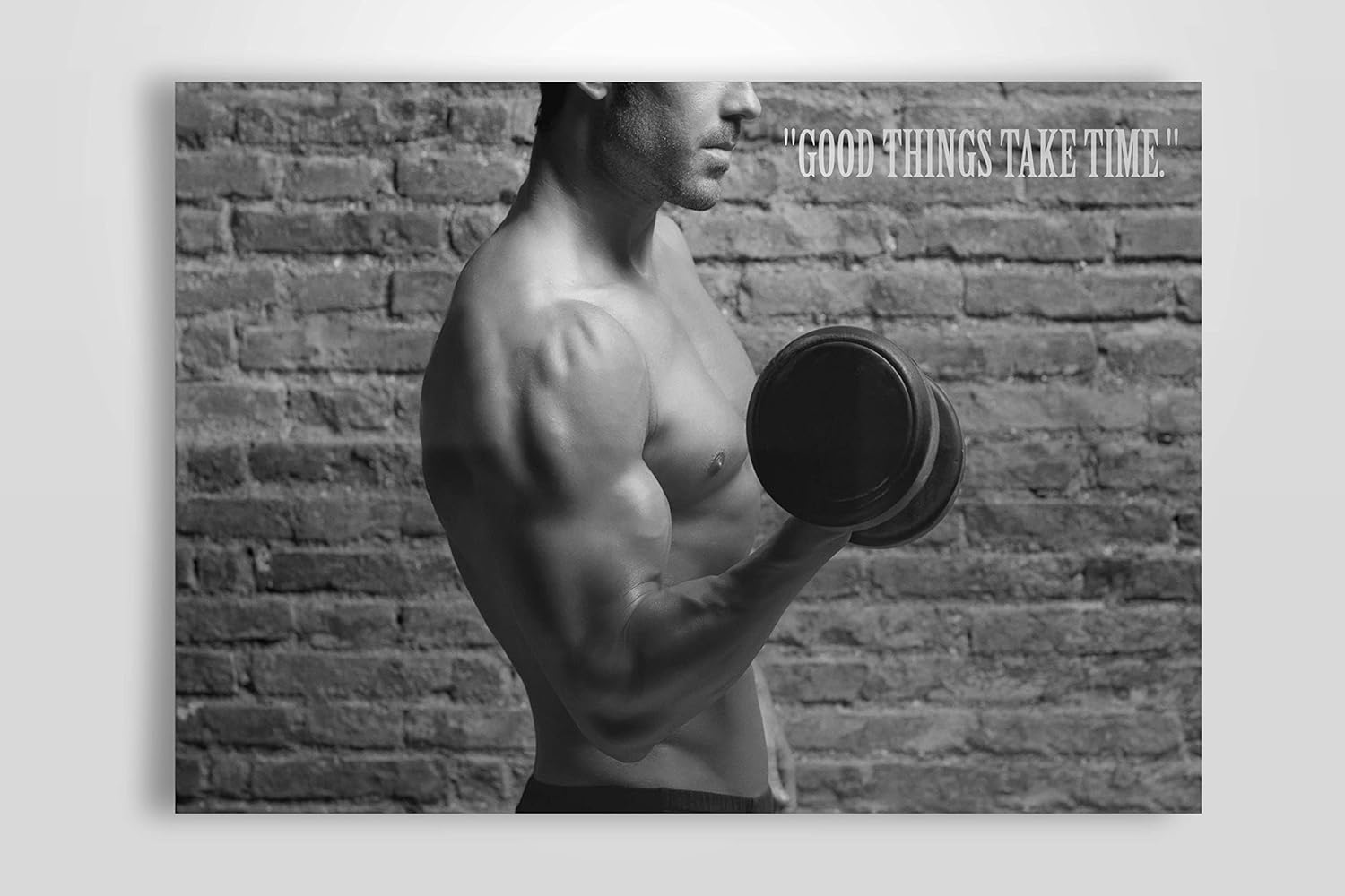 Aaroca Bodybuilding Men Girl Fitness Workout Quotes Motivational ...