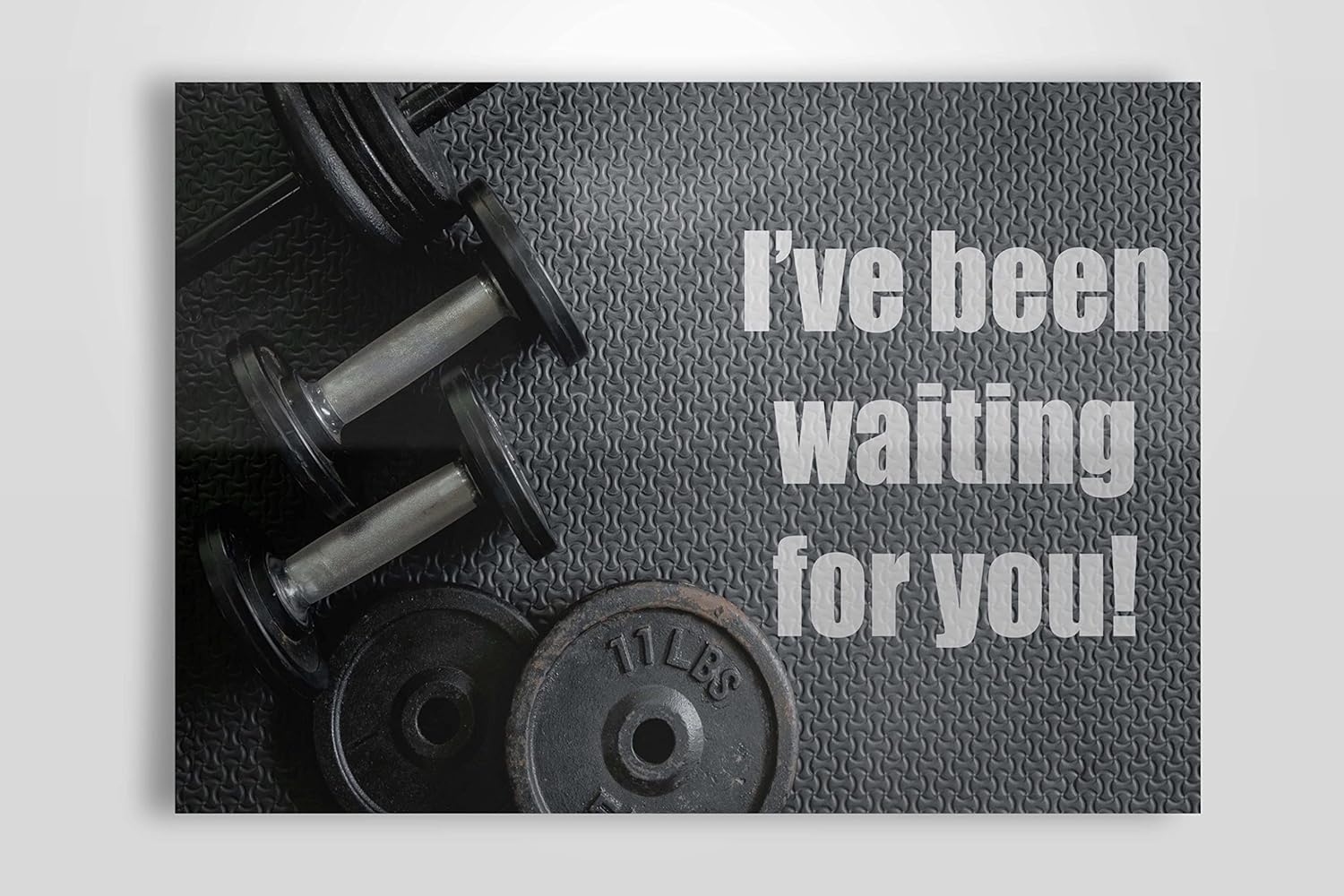 Aaroca Bodybuilding Men Girl Fitness Workout Quotes Motivational ...