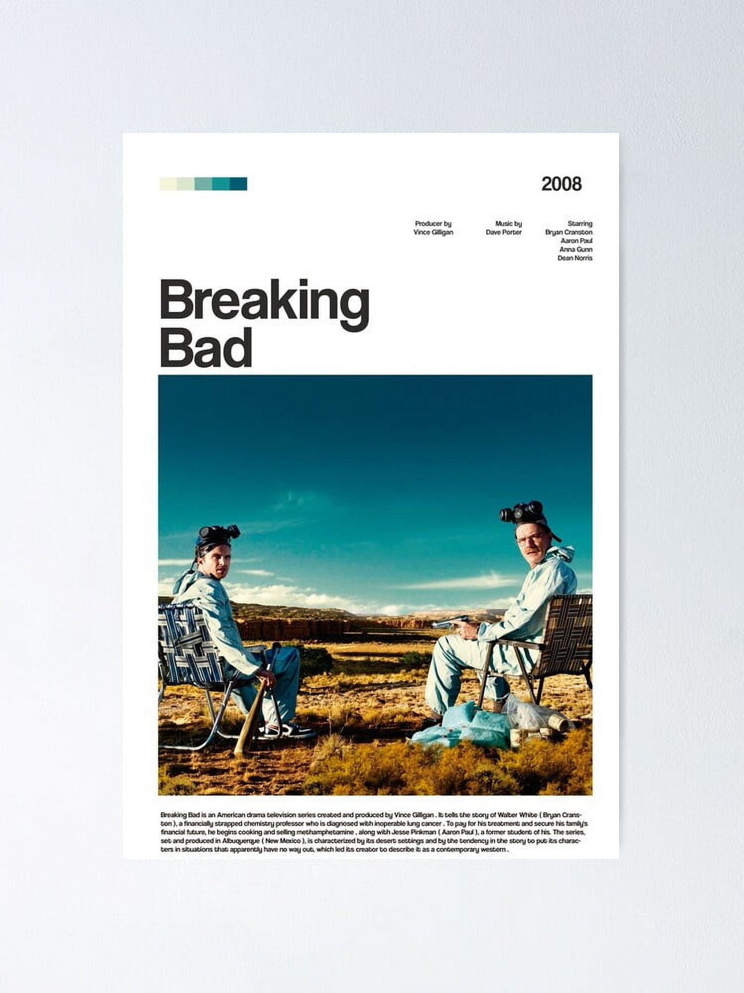 Aaroca Breaking Bad series poster (Unframed) Classic Decoration for ...