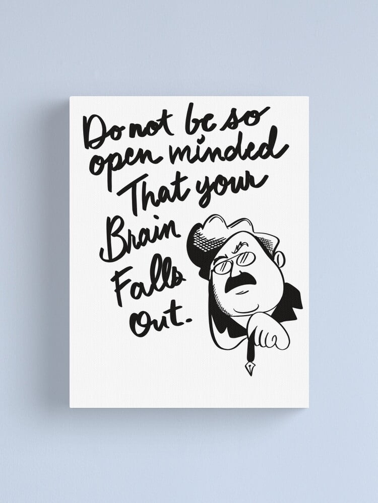 Aaroca Chesterton Canvas Print Inspirational Quote Canvas ...