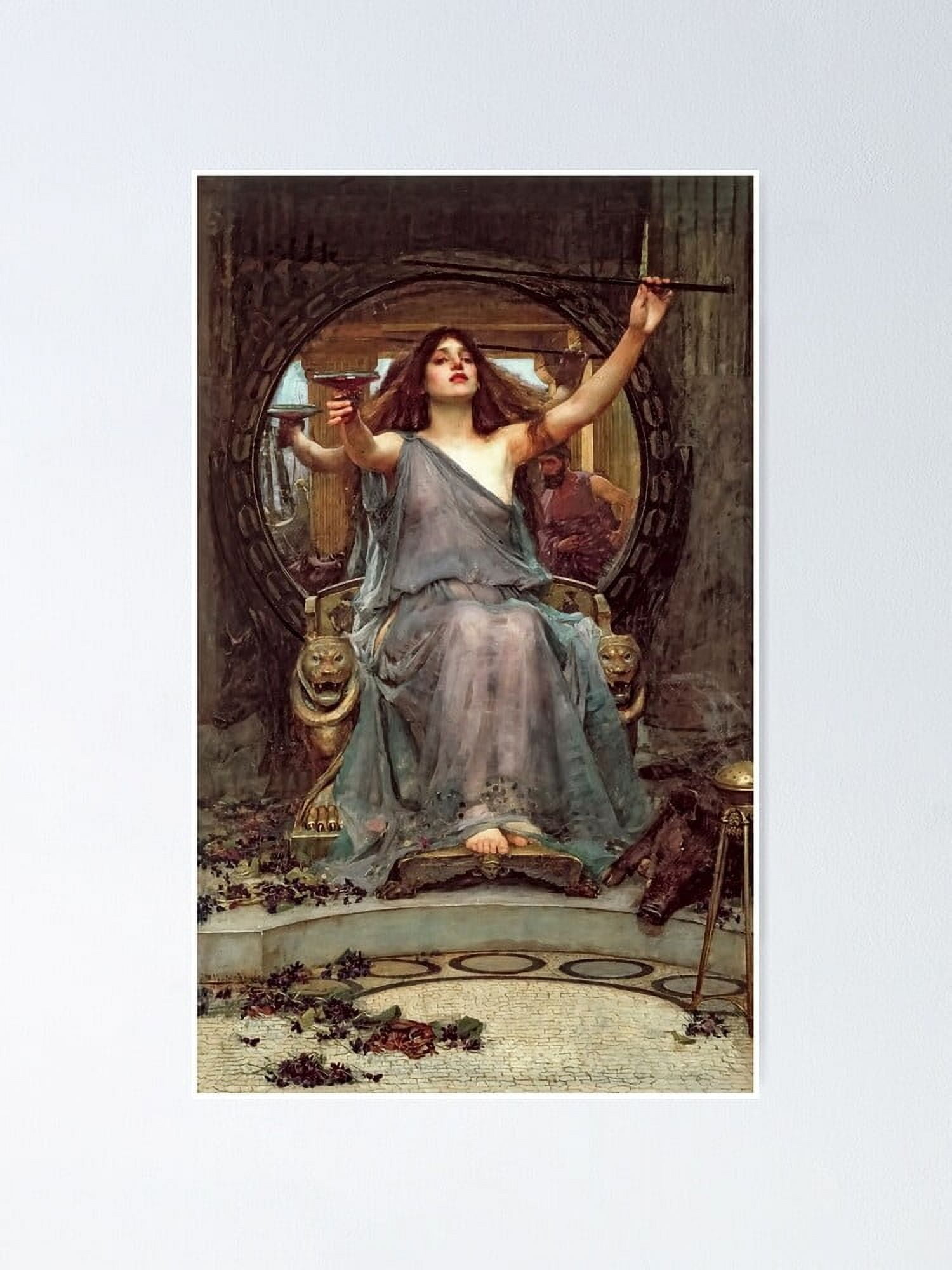 Aaroca Circe Offering the Cup to Ulysses by John William Waterhouse ...