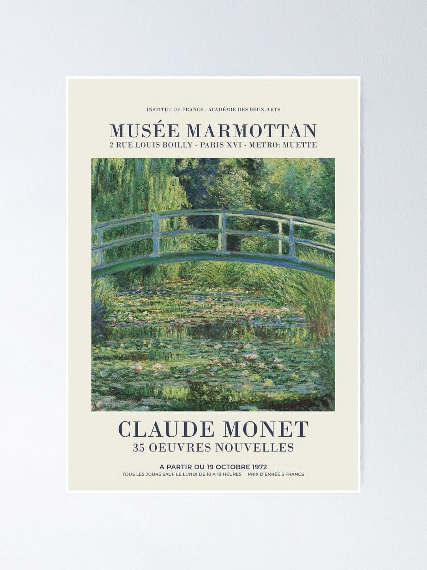 Aaroca Claude Monet - The Water Lily Pond (Unframed) Classic Decoration ...