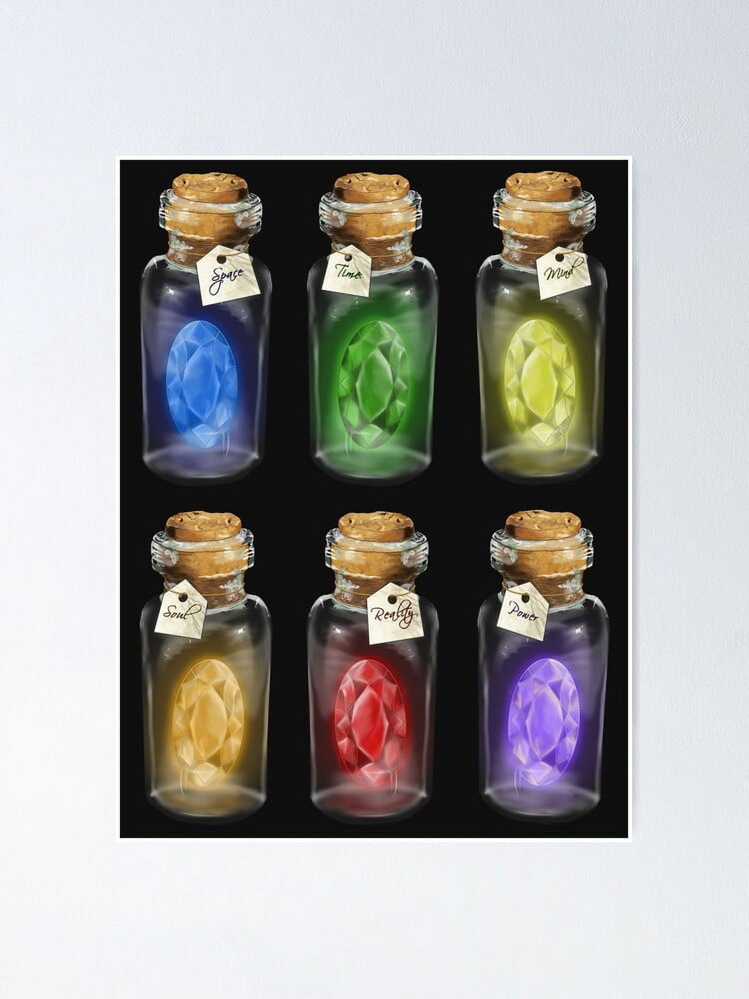 Aaroca Complete set of *Infinity Stones* Poster Classic Decoration for ...