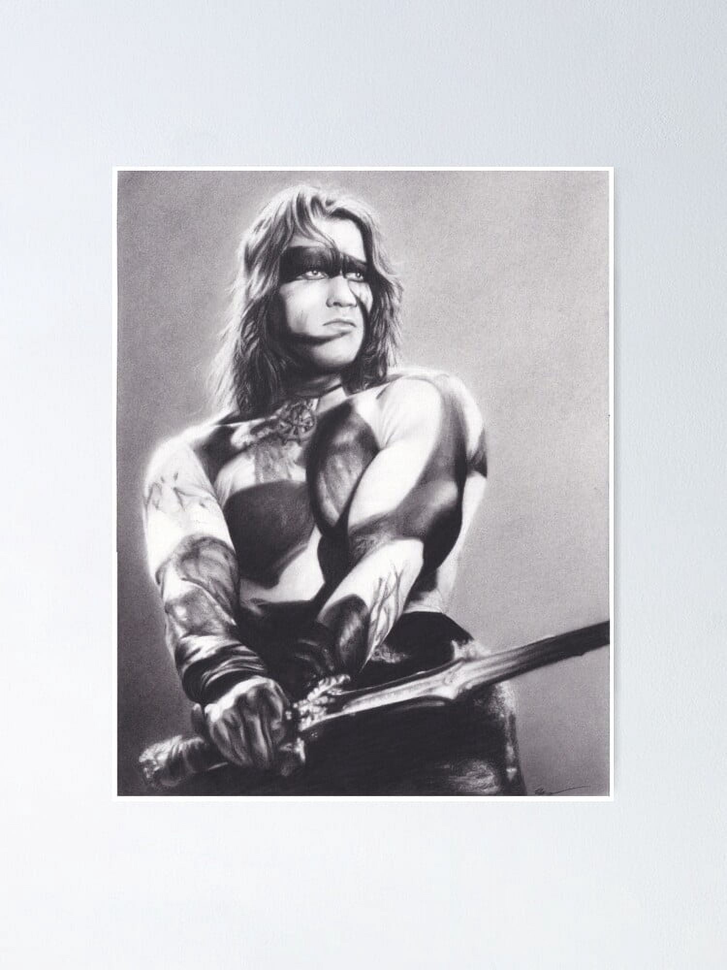 Aaroca Conan the Barbarian (Unframed) Classic Decoration for Office ...