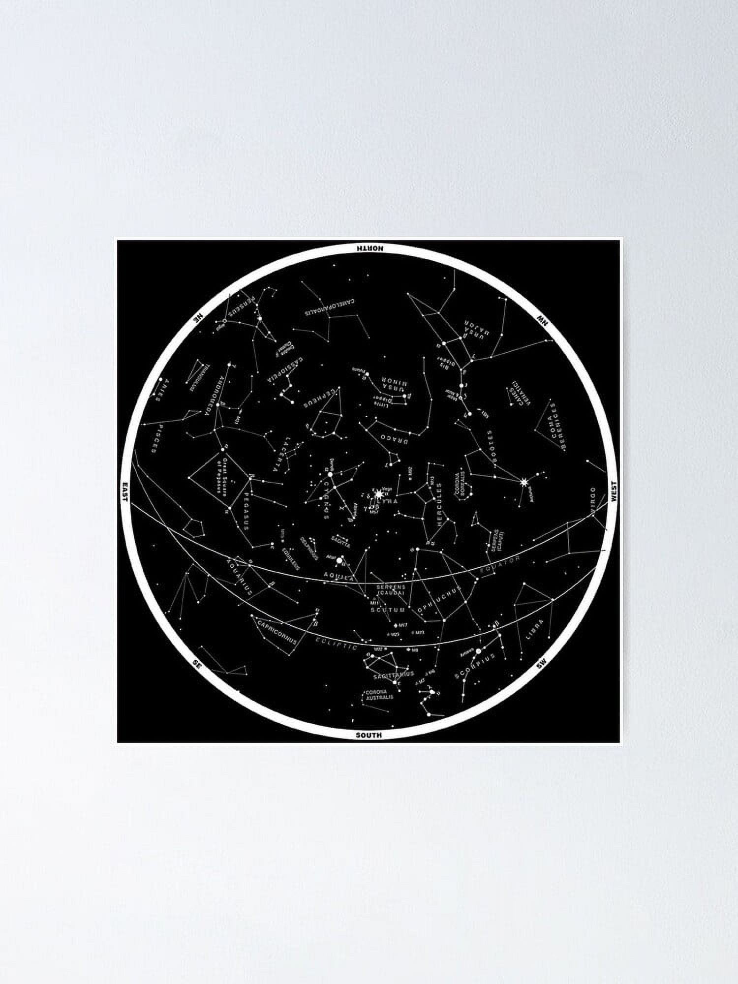 Aaroca Constellations (Unframed) Classic Decoration for Office Modern ...