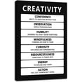 Aaroca Creativity Motivational Wall Art Inspirational Life Learning ...