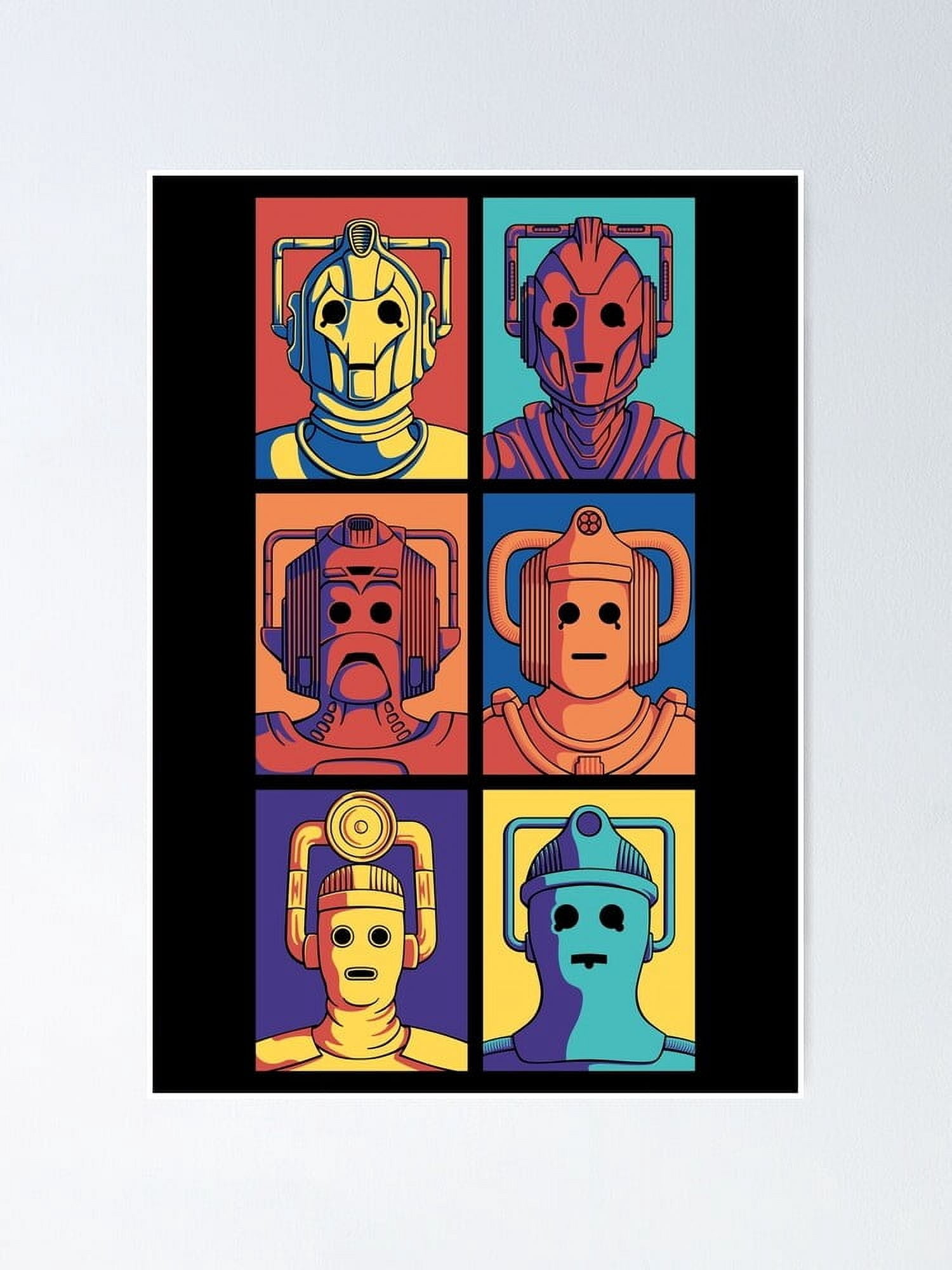 Aaroca Cyberpop Evolution Unframed Classic Decoration for Office Modern ...