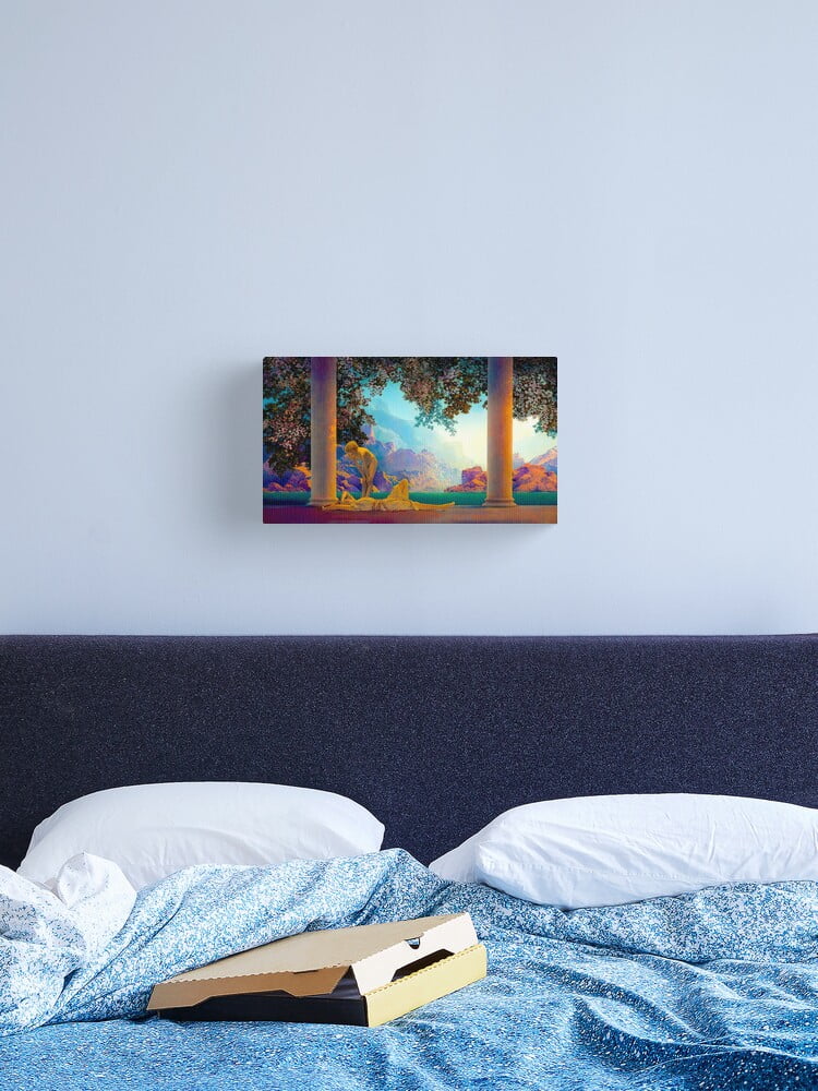 Aaroca Daybreak- Maxfield Parrish, Surreal, Psychedelic 1920s Painting ...