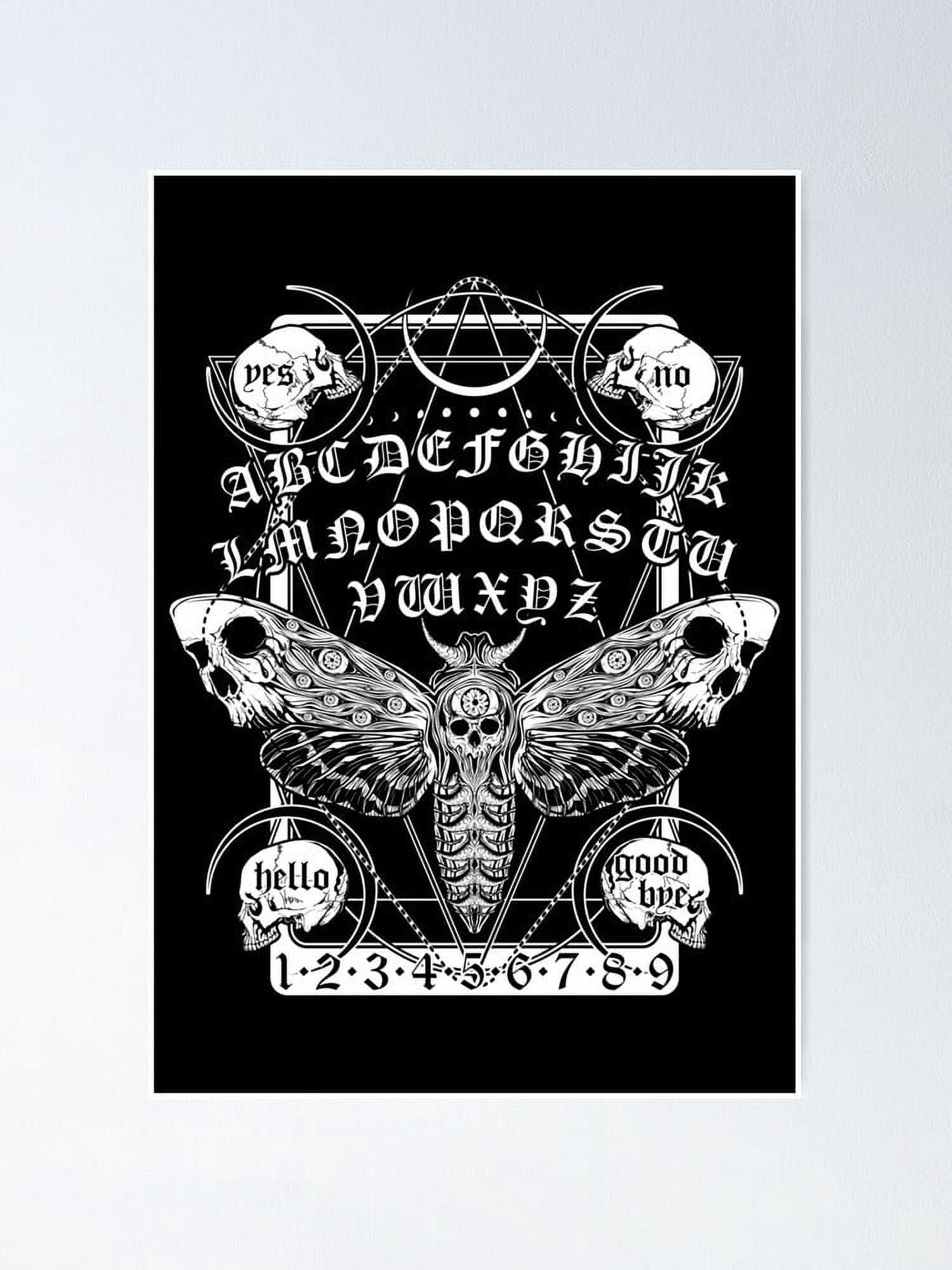 Aaroca Death Moth Spirit Board Poster Classic Decoration for Office ...