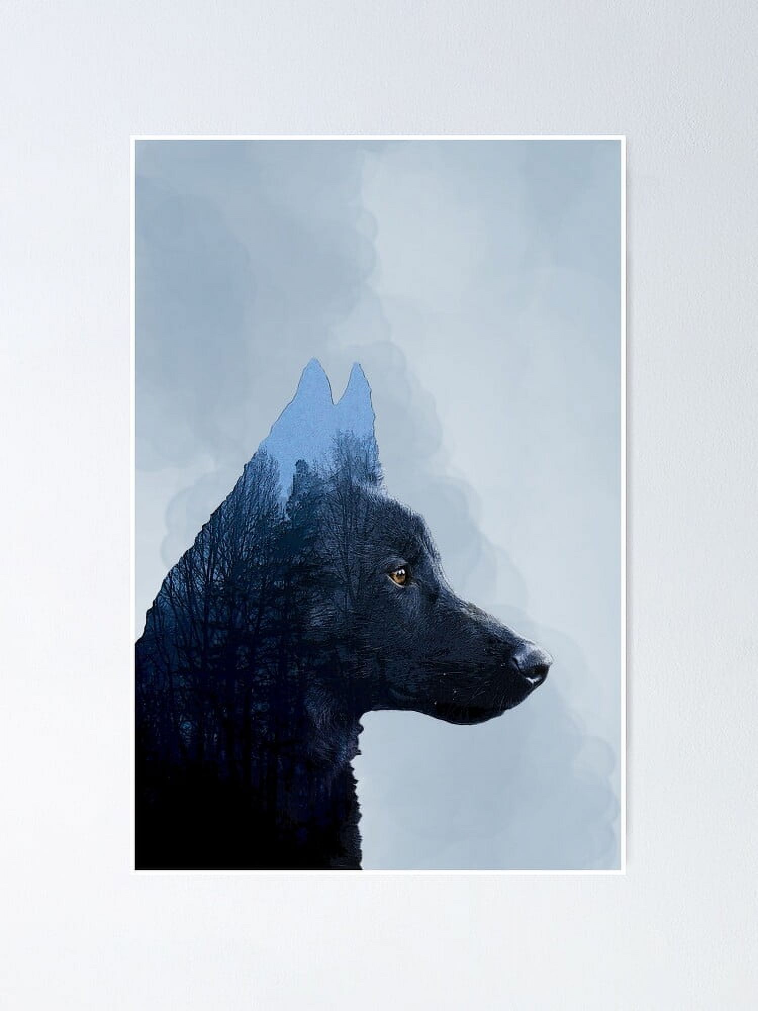 Aaroca Double Exposure: Canon - Portrait (Unframed) Classic Decoration ...