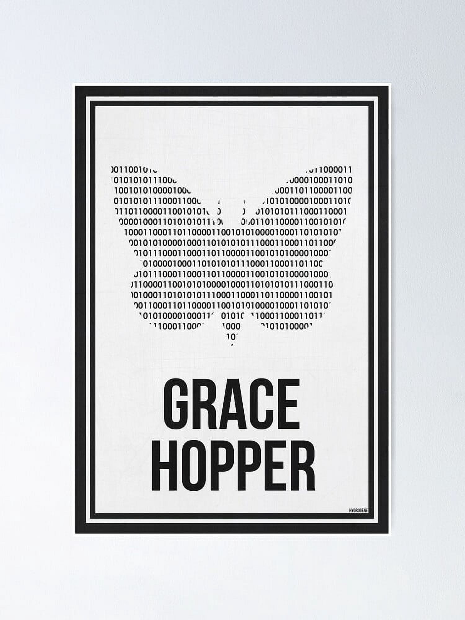 Aaroca GRACE HOPPER - Women in Science Poster Classic Decoration for ...