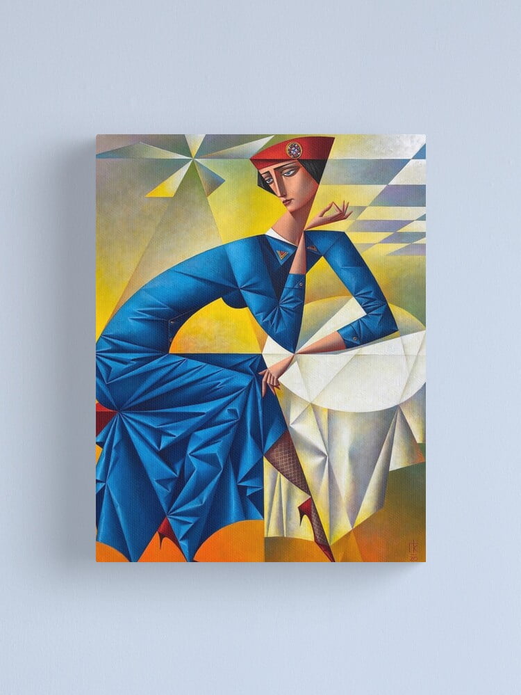 Aaroca Georgy Kurasov cubism digital painting for sale Canvas Print ...