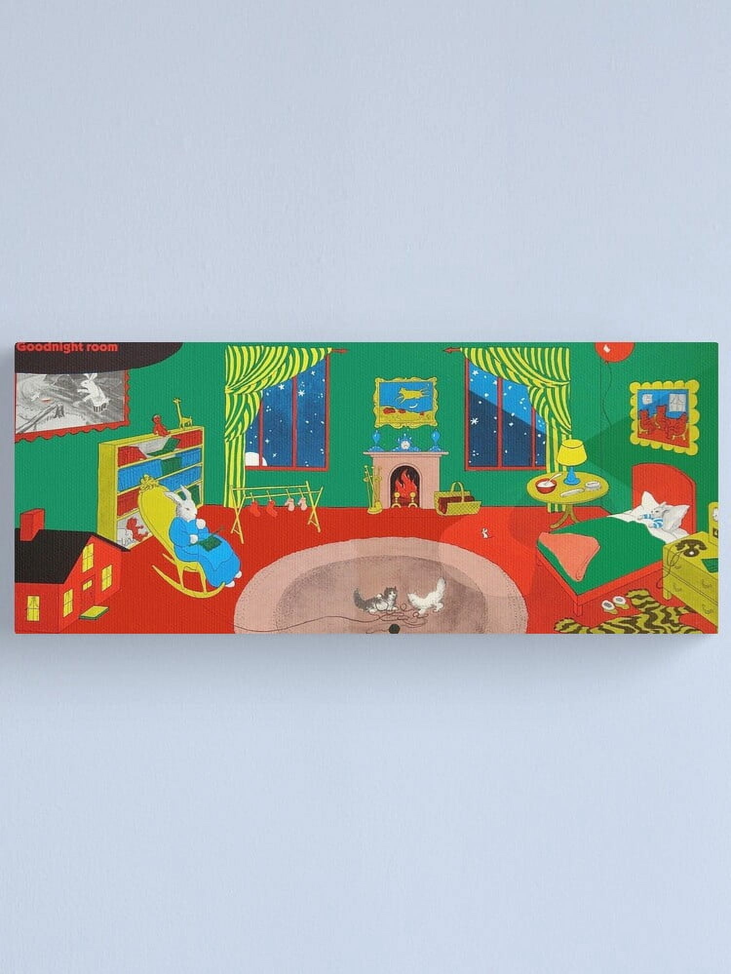 Aaroca Goodnight Room from Goodnight Moon Canvas Print (Unframed ...