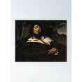 Aaroca Gustave Courbet - Wounded Man - L'Homme blessé (Unframed ...
