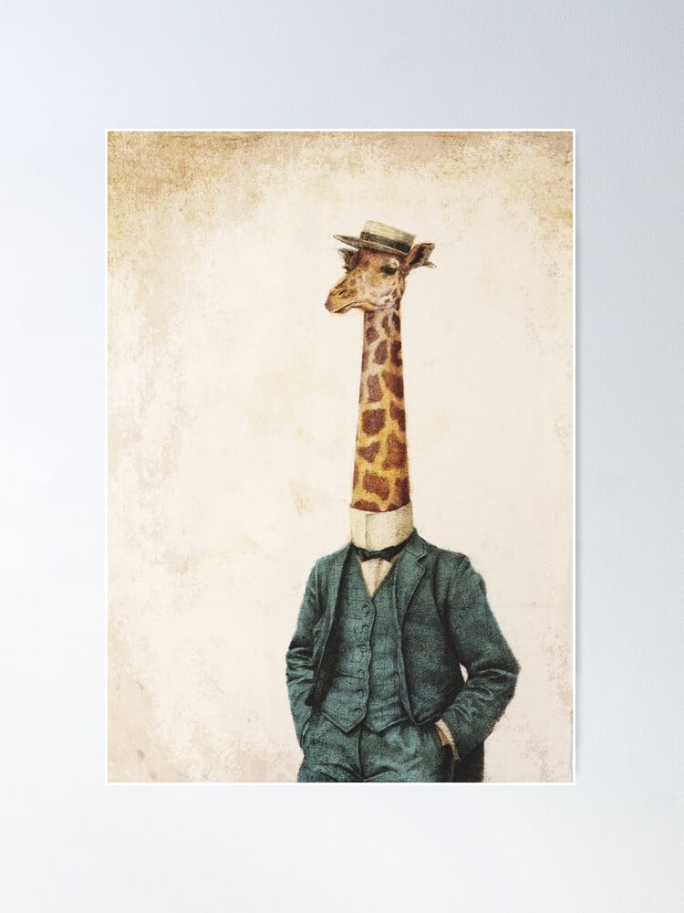 Aaroca High Class Gentleman Poster Canvas Poster - Modern Wall Art for ...