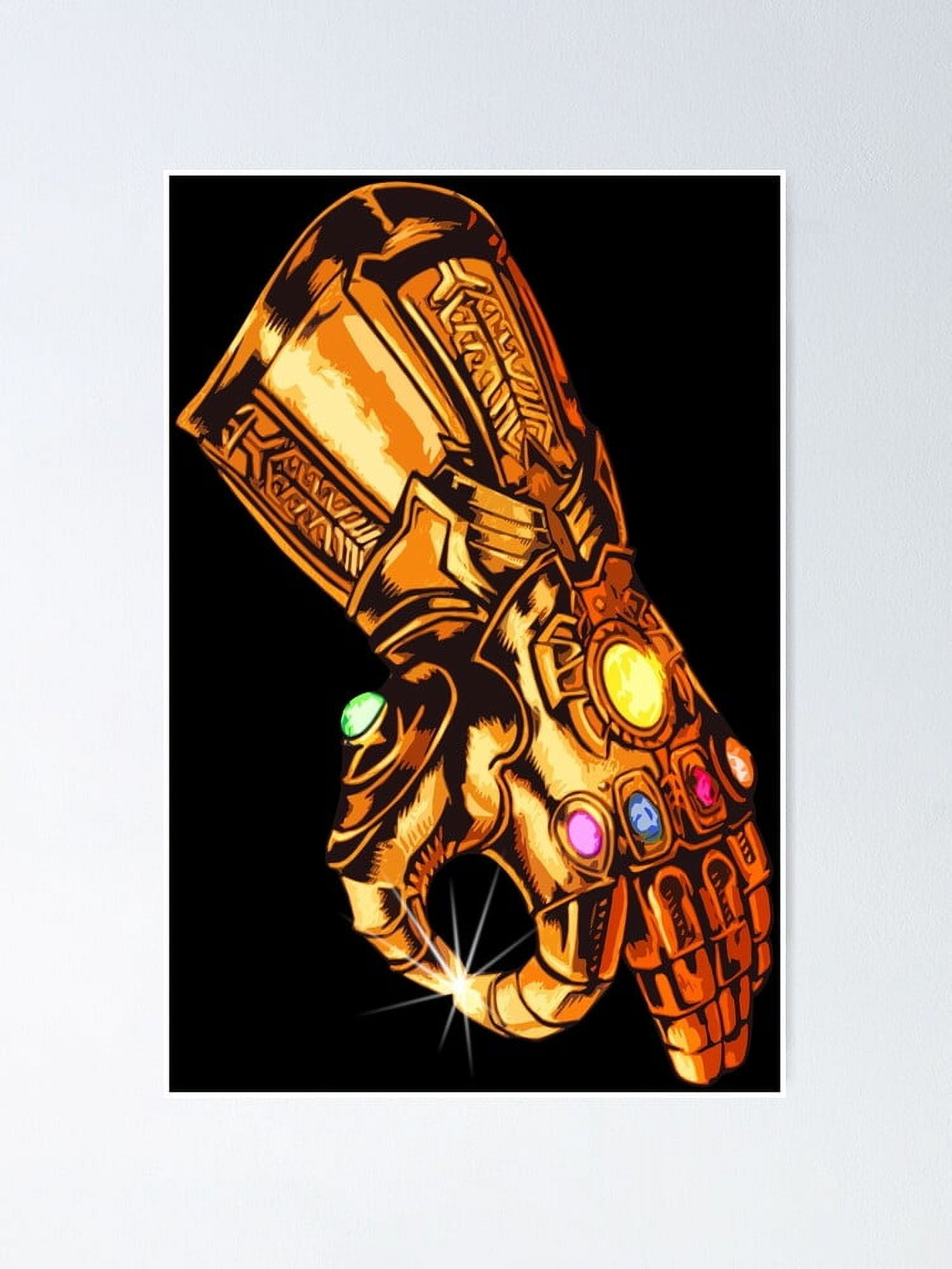 Aaroca Infinity Gauntlet - Circle Game Unframed Canvas Unique Wall ...