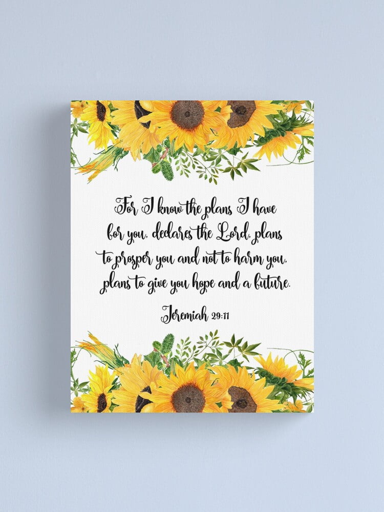Aaroca Jeremiah 29:11, For I know the plans I have for you, Scripture ...