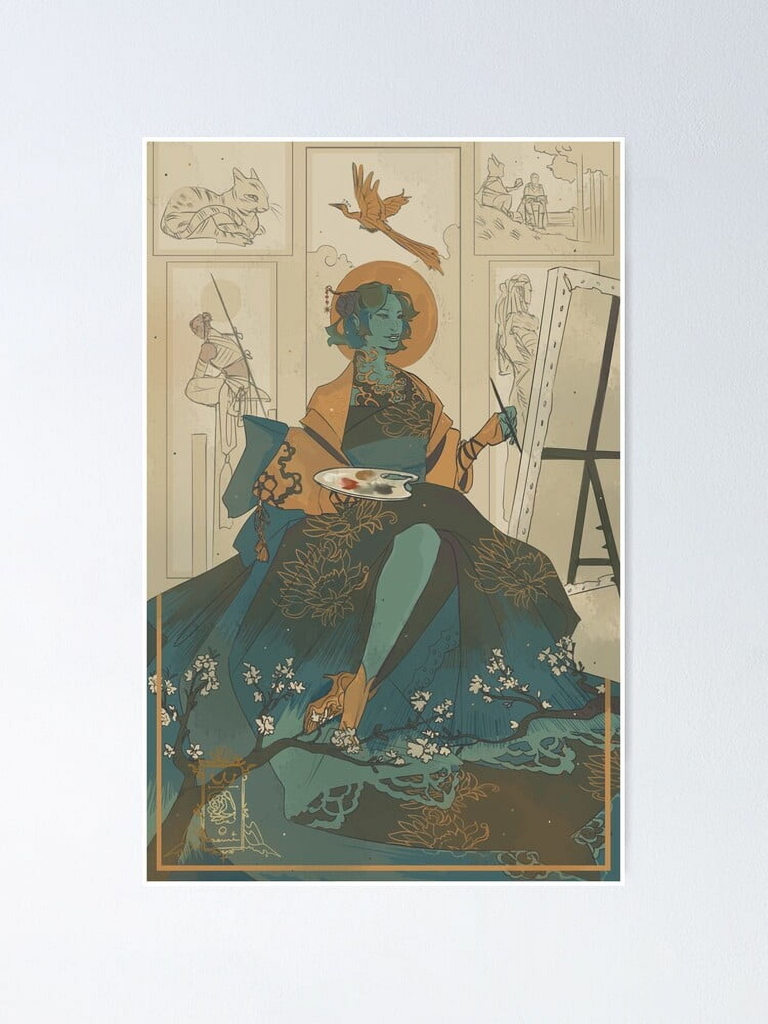 Aaroca Jester 01 Unframed Classic Decoration for Office Modern Home ...