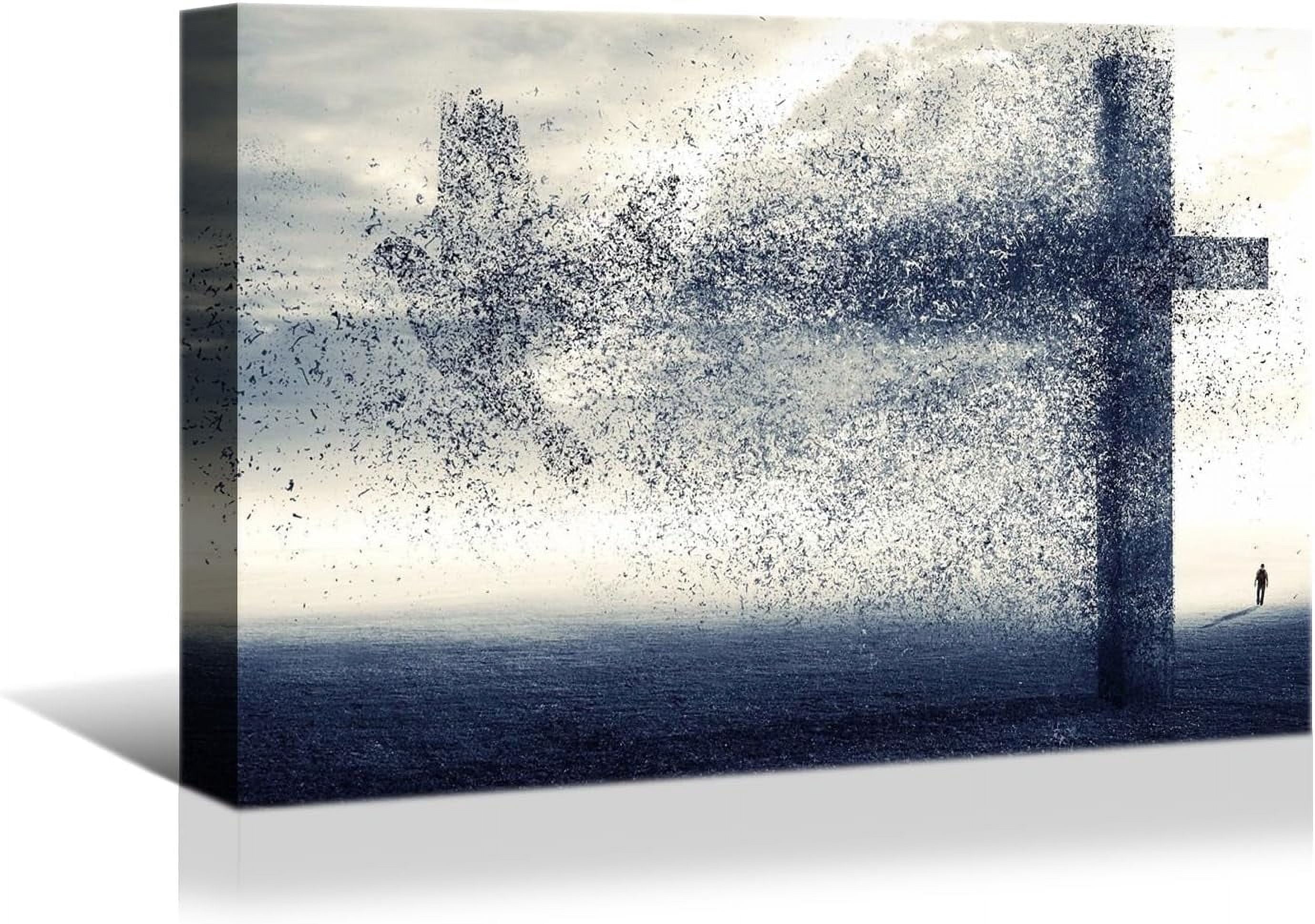 Aaroca Jesus Wall Decor, Christian Cross Wall Home Posters, Judah ...