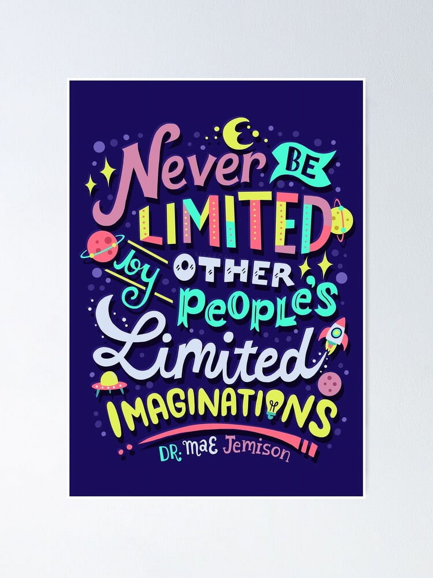 Aaroca Never be limited Poster Classic Decoration for Office Modern ...