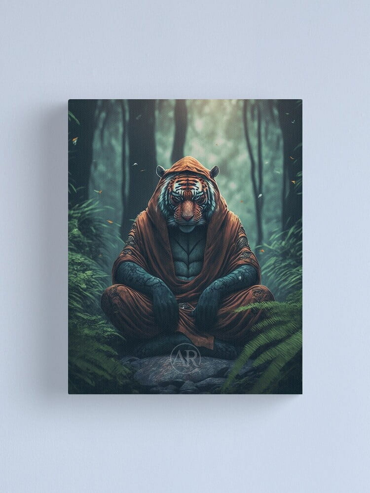 Aaroca Ponder twice, pounce once #1 Canvas Print HD Waterproof Canvas ...
