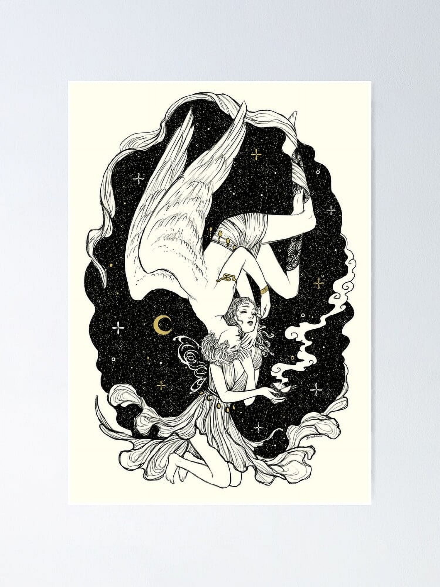 Aaroca Psyche and Eros - The Last Task (Unframed) Classic Decoration ...