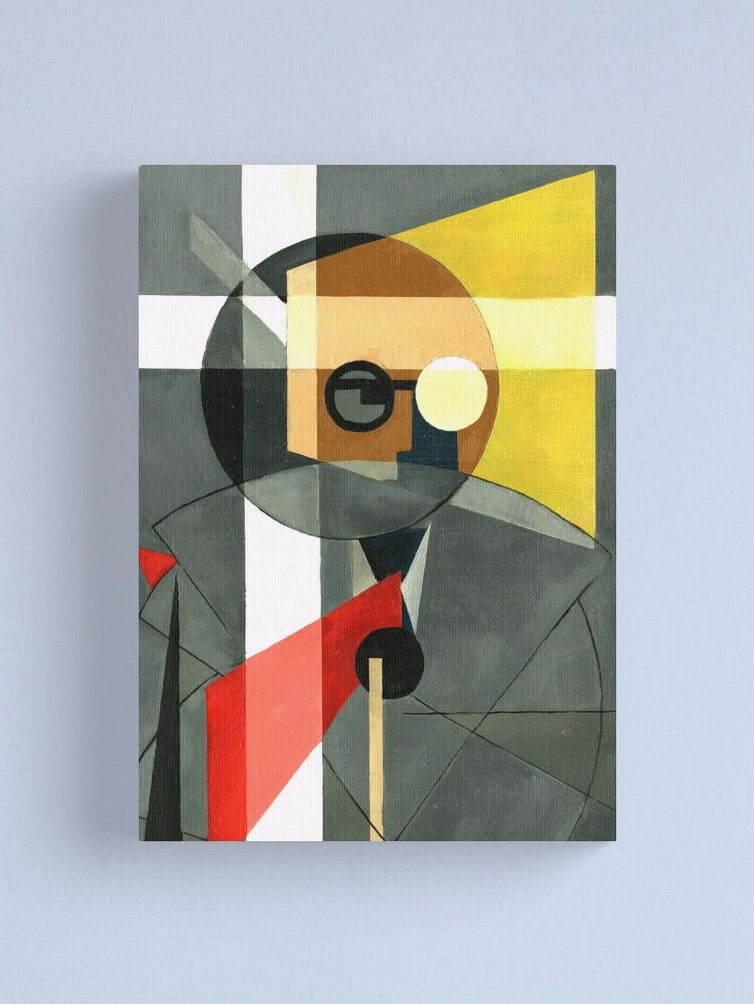 Aaroca Rudolf Carnap Canvas Print (Unframed) Classic Decoration for Office Modern Home Decor ...