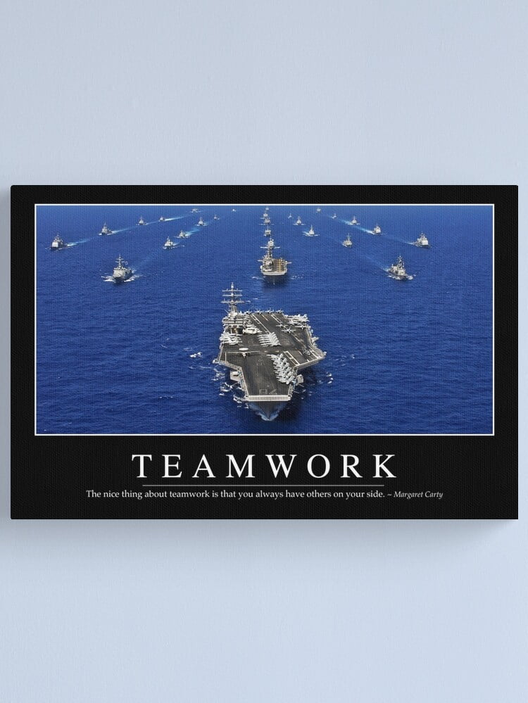 Aaroca STK107205M-Teamwork: Inspirational Quote and Motivational Poster ...