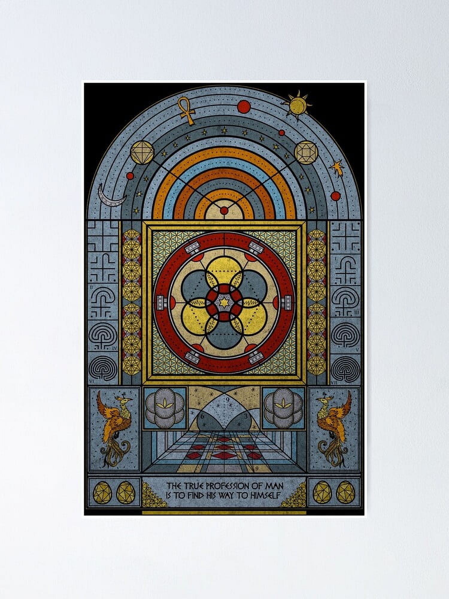 Aaroca Sacred Geometry - The Journey Within (Unframed) Classic ...