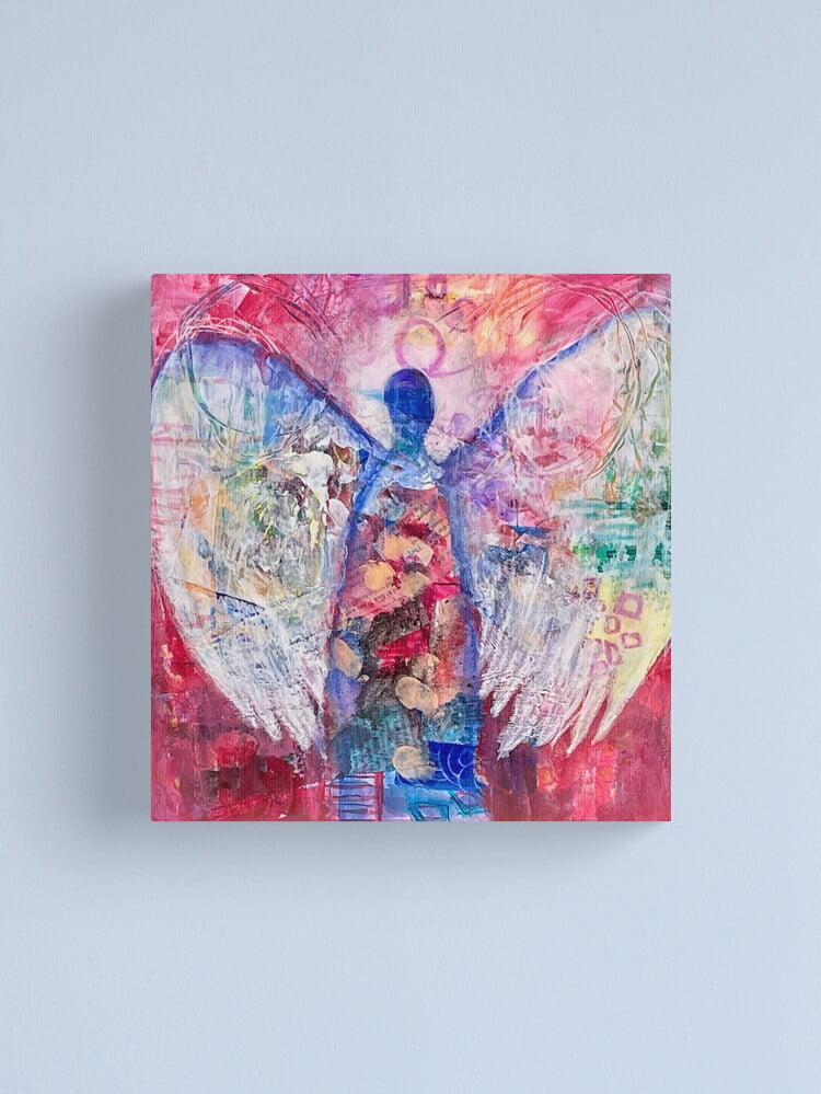 Aaroca Scrappy Angel Canvas Print (Unframed) Classic Decoration for ...