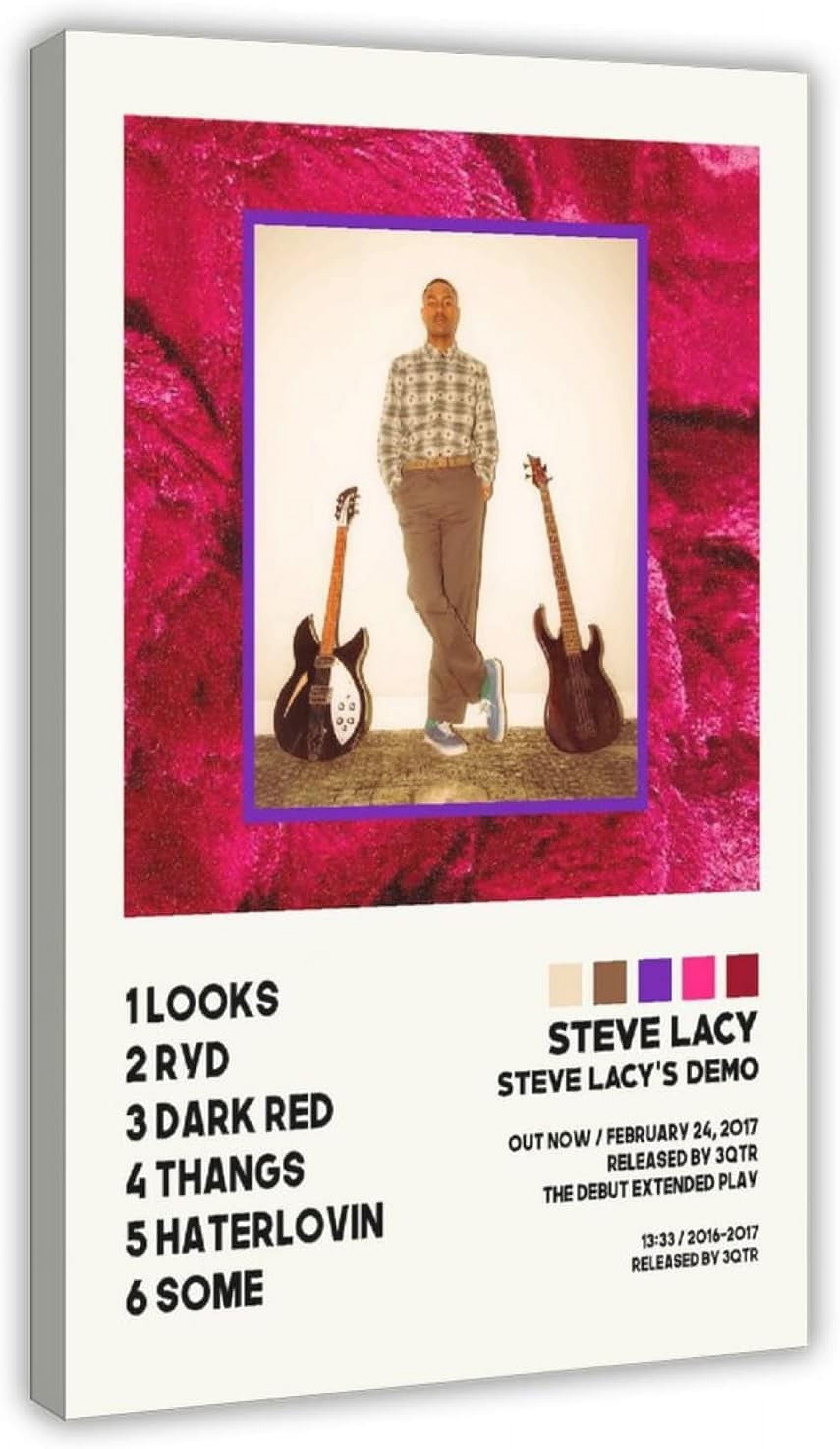 Aaroca Steve Lacy‘s Demo Album Cover Posters Rapper Posters Canvas ...