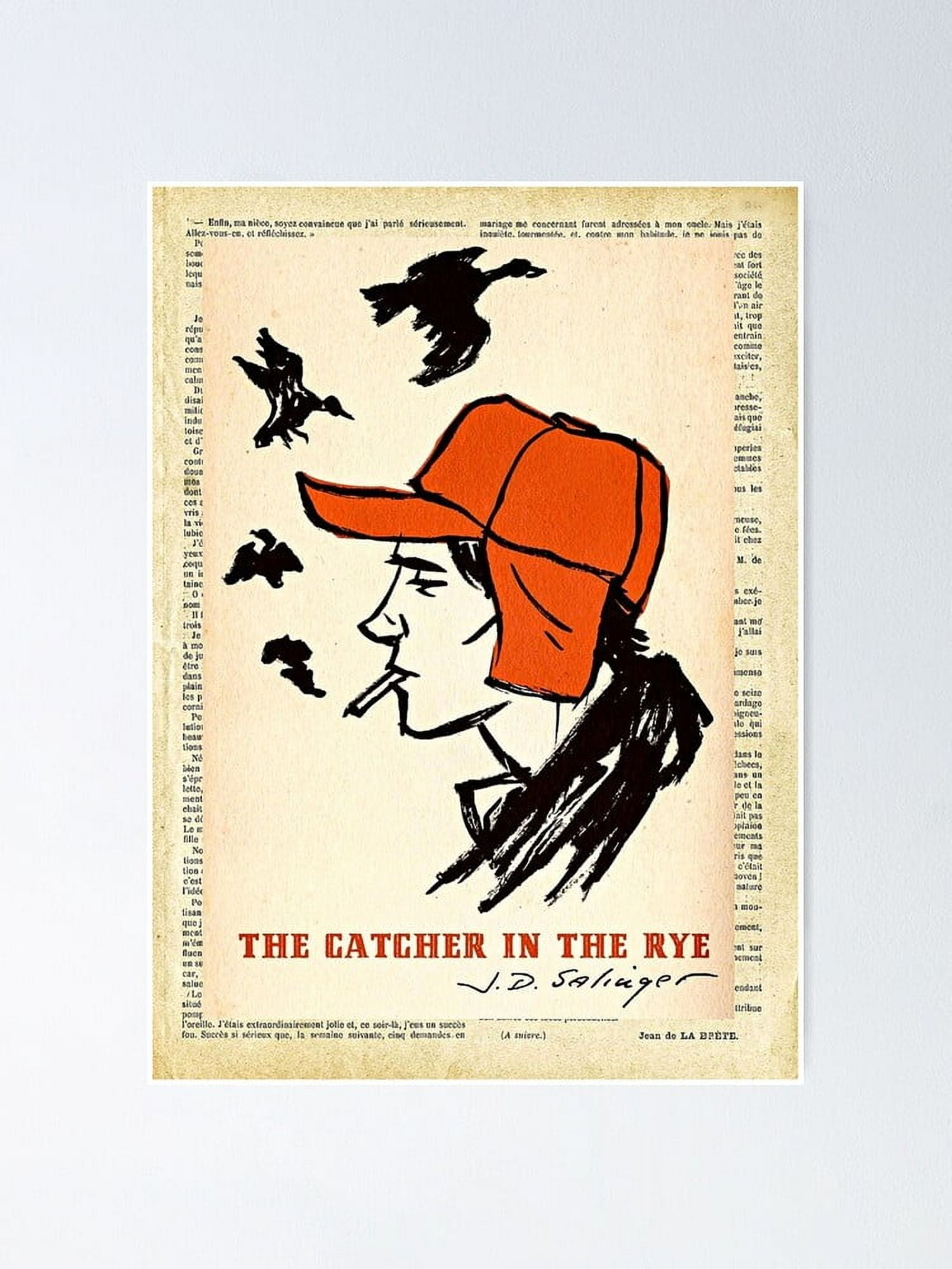 Aaroca The Catcher in the Rye by JD Salinger Poster Classic Decoration ...